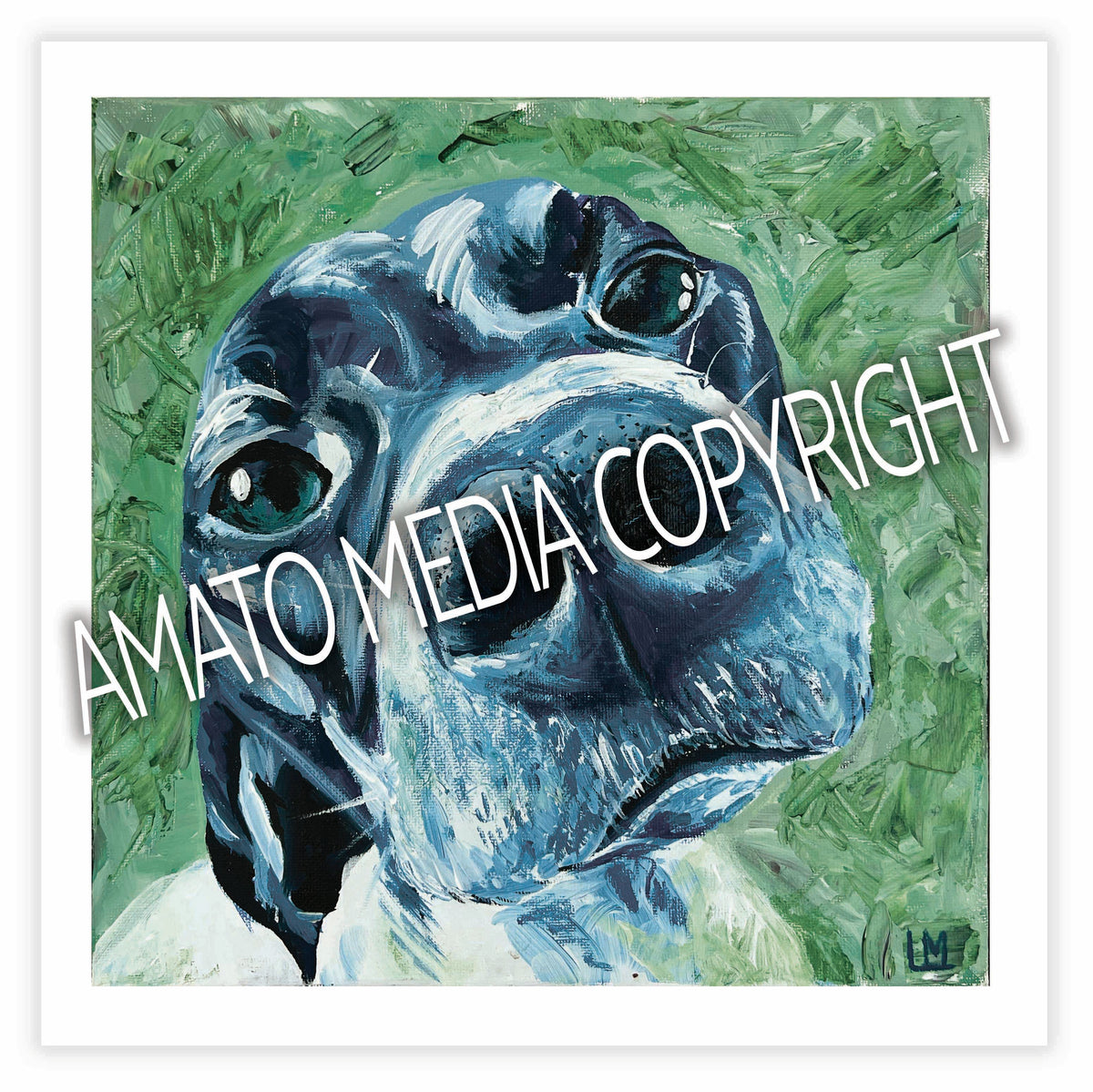 German Shorthair Pointer (Art Print) - by Lindsey Moore – Amato Books