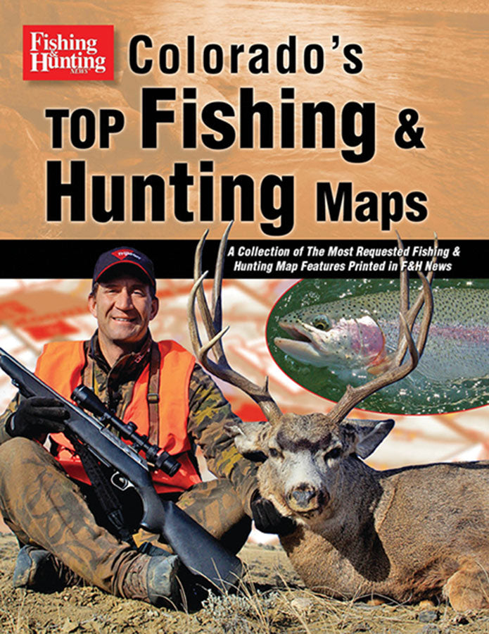 Gently used-Colorado's Top Fishing & Hunting Maps – Amato Books